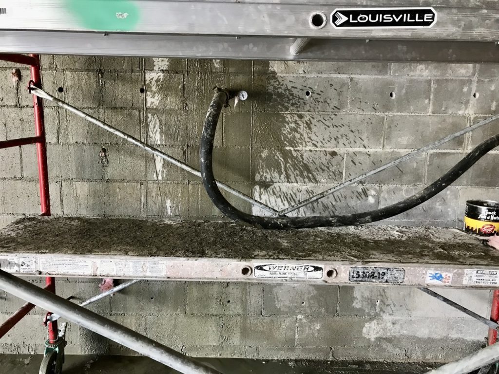 Block Wall Grouting – Helical Specialty Contractors